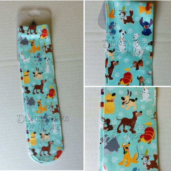 Disney | Accessories | Dogs Of Disney Character Socks Pluto Dalmatians ...